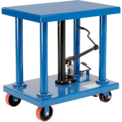 NEW! Work Positioning Post Lift Table Foot Control 6000 Lb. Cap 36x24 ...