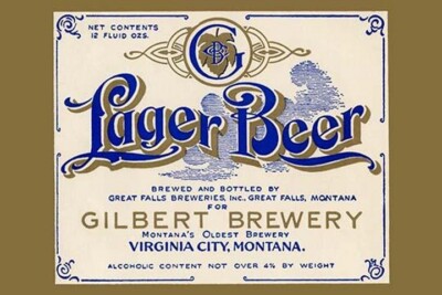 Gilbert Brewery Lager Beer Poster Print | eBay