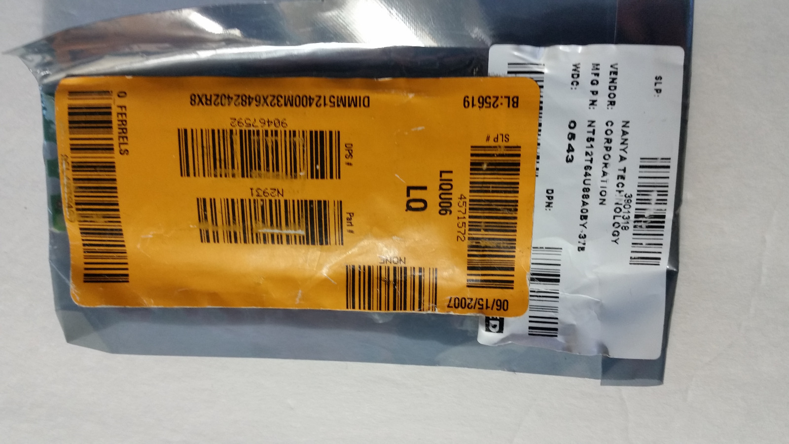 Ref - N2931 Dell DIMM,512,400M,32X64,8,240,2RX8, N2931 (80-18) | eBay