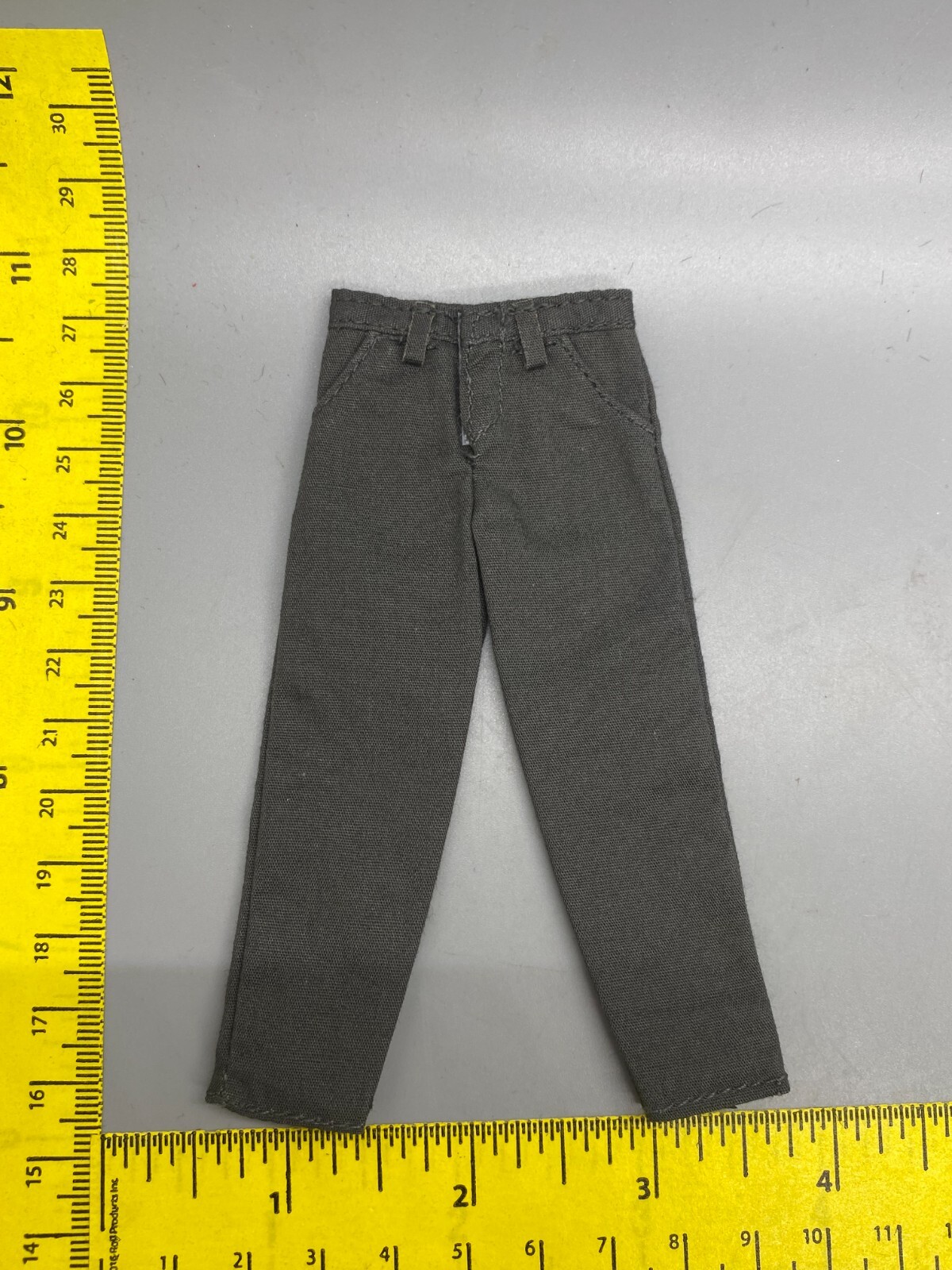 Mego Gray Dress Pants slacks for Suit figure Part Butler Alfred clothes ...