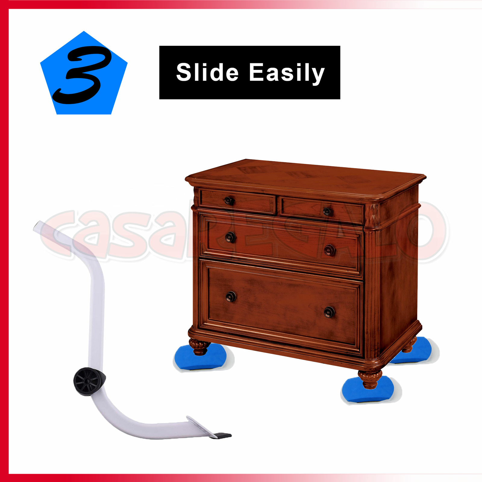 NEW Furniture Lifter Moves with EZ Mover Sliders Kit Home Moving ...