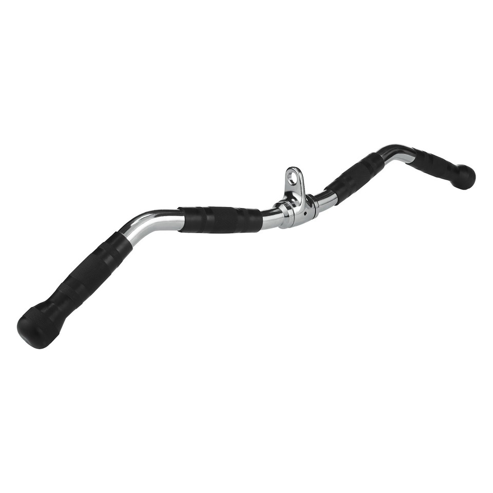 Home Gym Attachments Tricep Rope Lat Bar Press Down Cable Machine Curl ...