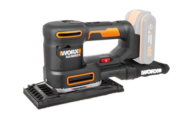 Worx Sandeck WX820.9 20V Cordless Multi Sander (Bare Unit) for sale ...