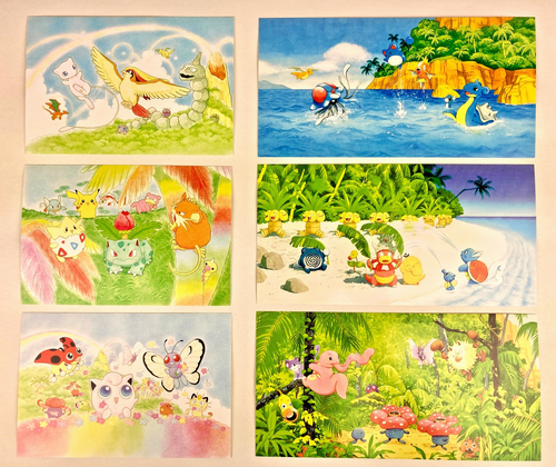 Pokémon Southern Islands Postcard Complete Set Japanese - Excellent ...
