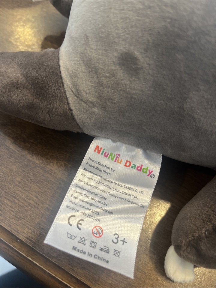 NIUNIU DADDY PLUSH SLOTH SLEEPING STUFFED ANIMAL | eBay