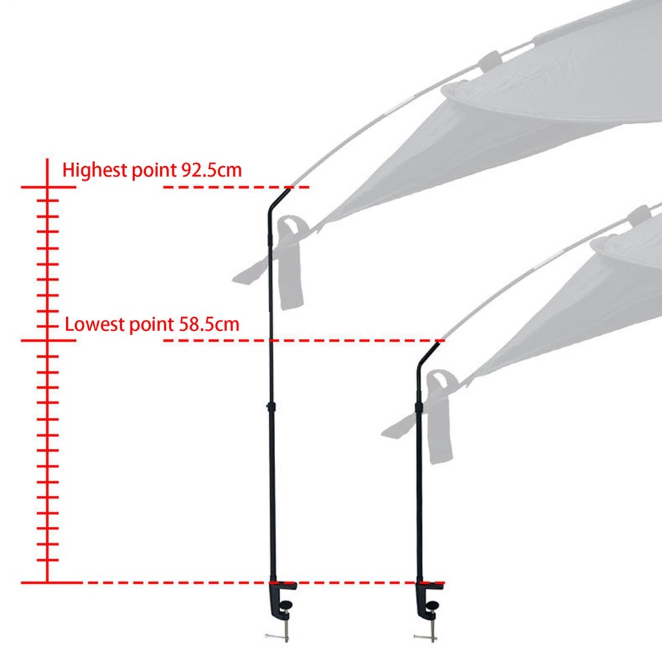 Adjustable Office Cubicle and Desk Shade – Flexible Desk Light Blocker ...