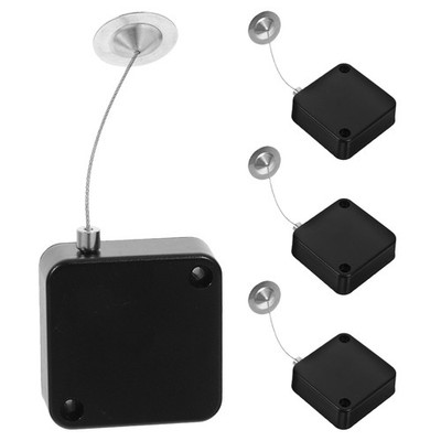 4pcs Anti-Theft Pull Box Security Tether Lanyard Merchandise Anti Theft ...