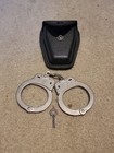 Smith & Wesson Model 100 Handcuffs Nickel 1 Key & Case | eBay