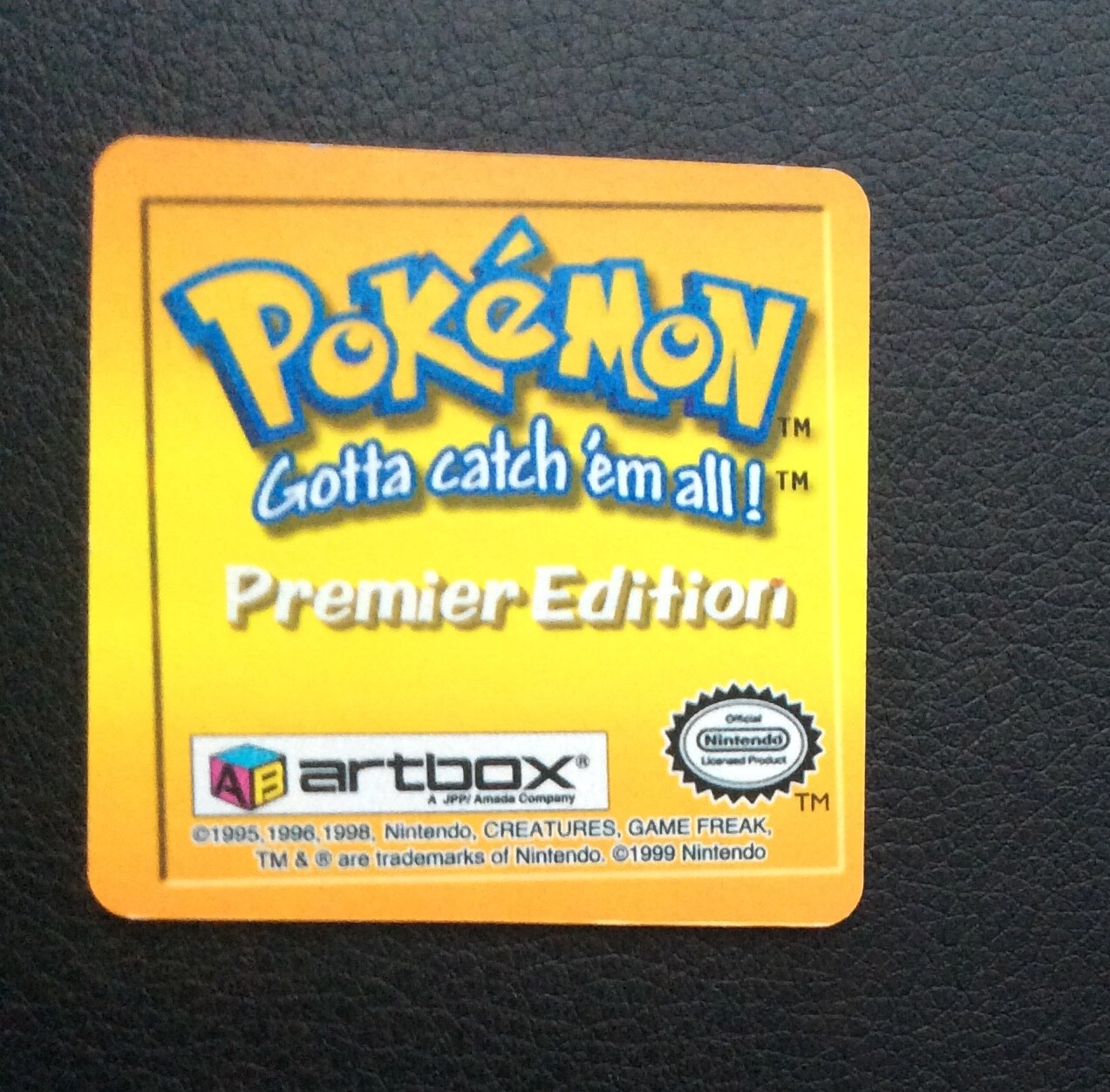 1999 Haunter / Gastly Pokemon premier Flipz Action 3D Hologram error ...