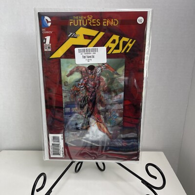 New 52 Futures End The Flash #1 1:100 Newsstand Variant B Cover Rare ...