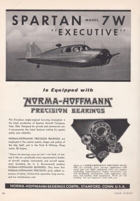 1940 Spartan Executive Aircraft ad 11/16/2023g | eBay