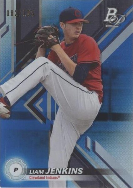 2019 Bowman Platinum - Wal-Mart Top Prospects Blue Foil #TOP-50 Liam ...