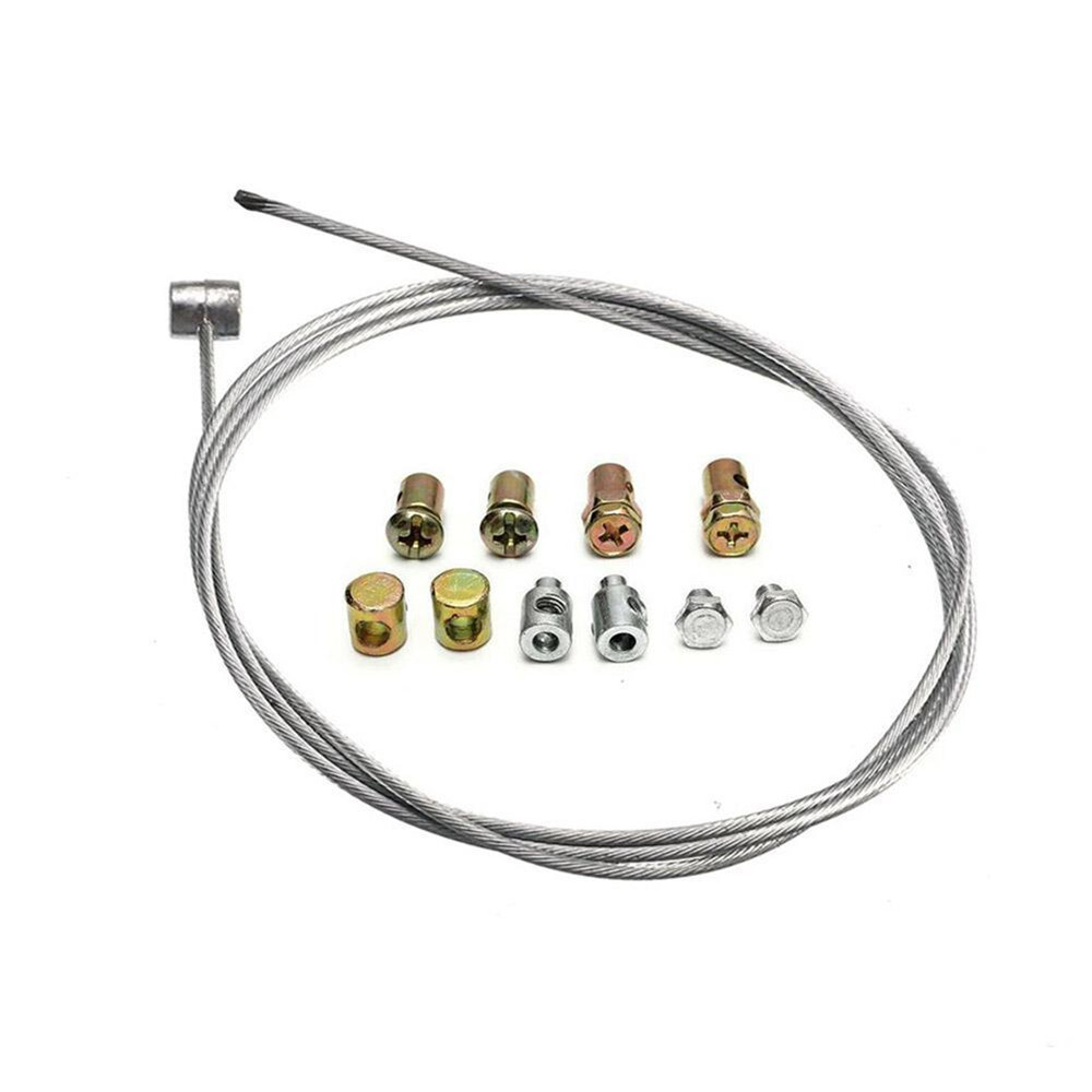 Motorcycle Throttle Clutch Emergency Brake Cable Repair Kit 40in ...