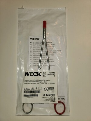 WECK 137112 Horizon Manual-load Clip Applier For Small Size Horizon | eBay