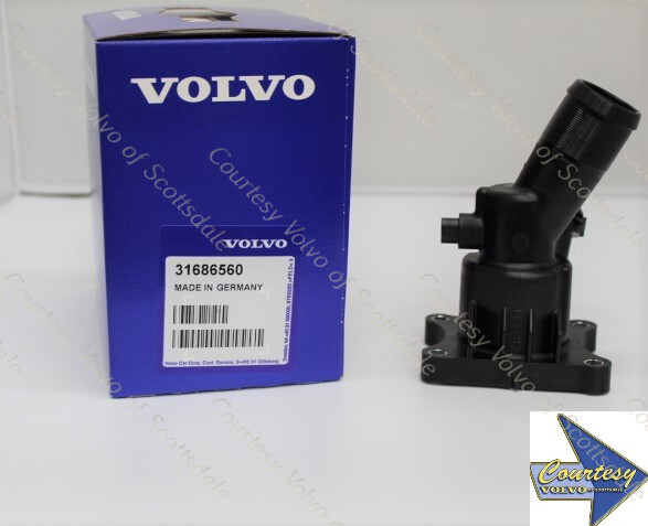 GENUINE VOLVO Factory OEM Thermostat Housing S90 S60 V60 XC40 2014-2019 ...