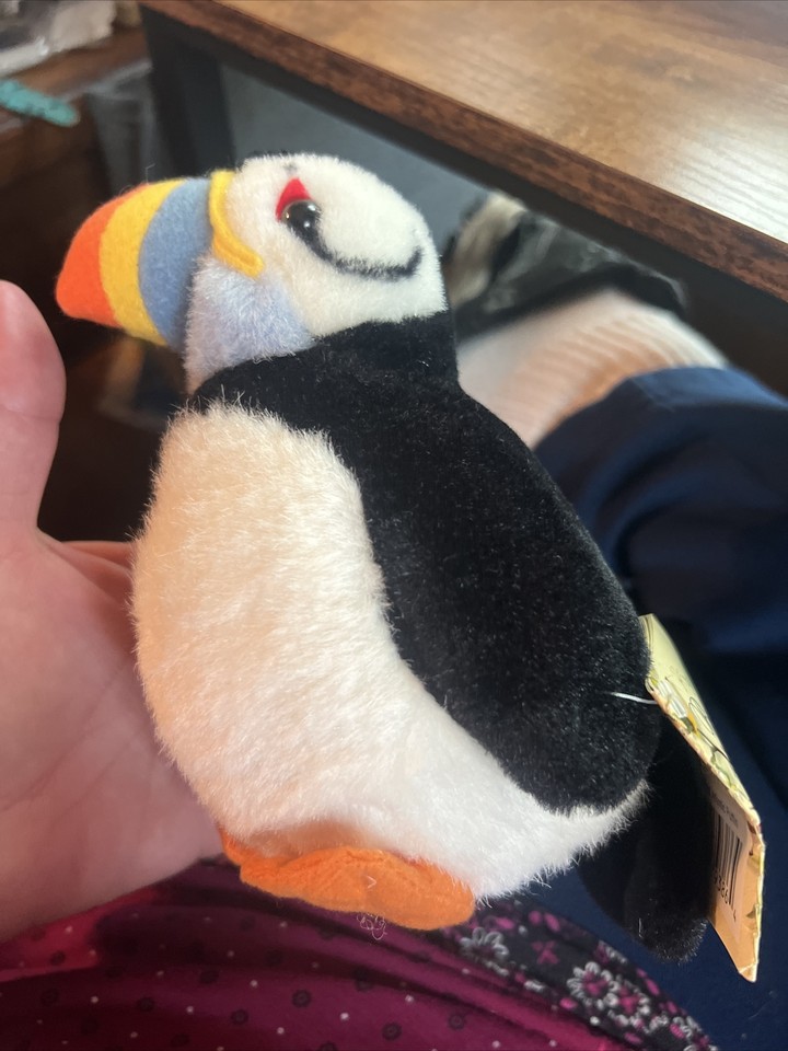 Wild Republic Atlantic Puffin Plush Bird Stuffed Animal Audubon WTags ...