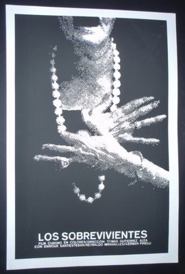 THE SURVIVORS Cuba Silkscreen Poster by RENE AZCUY for Movie about ...