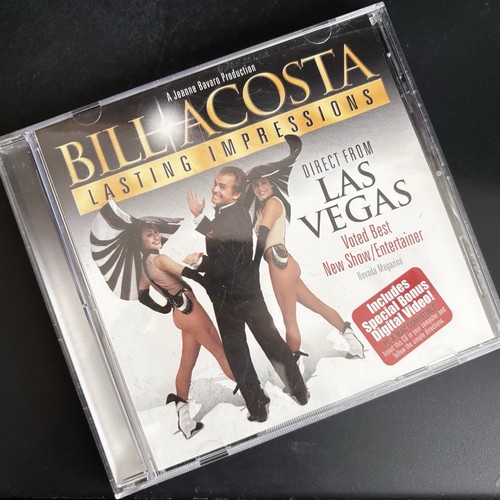 Bill Acosta's Lasting Impressions Live Audio Mint CD Las Vegas Sinatra ...