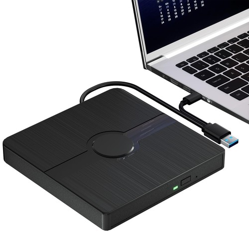 External Blu Ray Drive, BD Player with Read/Write Capability Portable ...