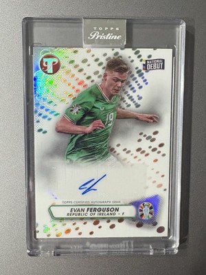 2023 Topps Pristine Road To UEFA 2024 Evan Ferguson Auto Autograph | eBay