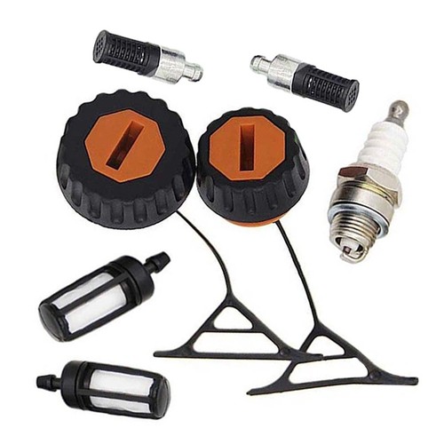 Fuel Oil Cap Filters Spark Plug Fit For Stihl 021 023 024 025 026 028 ...