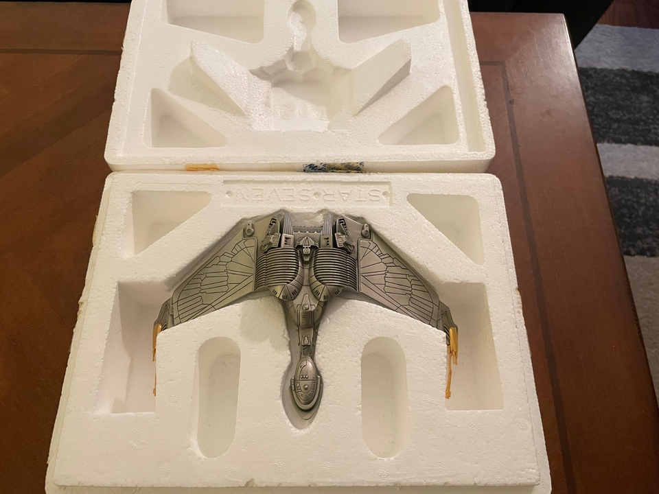 Franklin Mint 1991 Pewter Star Trek Next Generation Klingon Bird Of ...