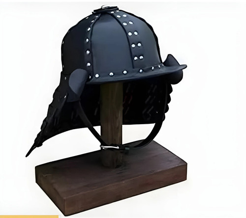 Leather Samurai Armor Cap | Medieval Viking Cosplay Armor | eBay