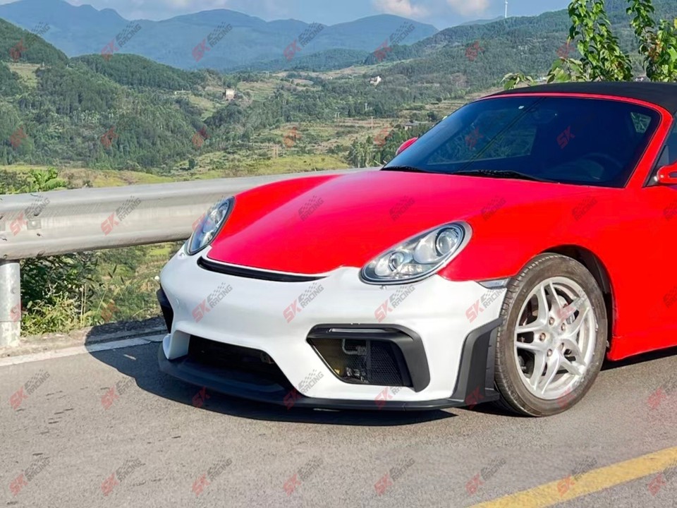 Fits Porsche 987 05-12 Boxster Cayman Upgrades GT4RS Style Front Bumper ...