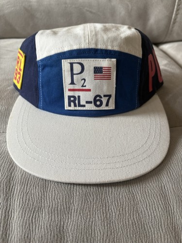 THE ROHE PROJECT P2 RL-67 COLOR BLOCK POLO USA FLAG 5 PANEL ADJUSTABLE ...