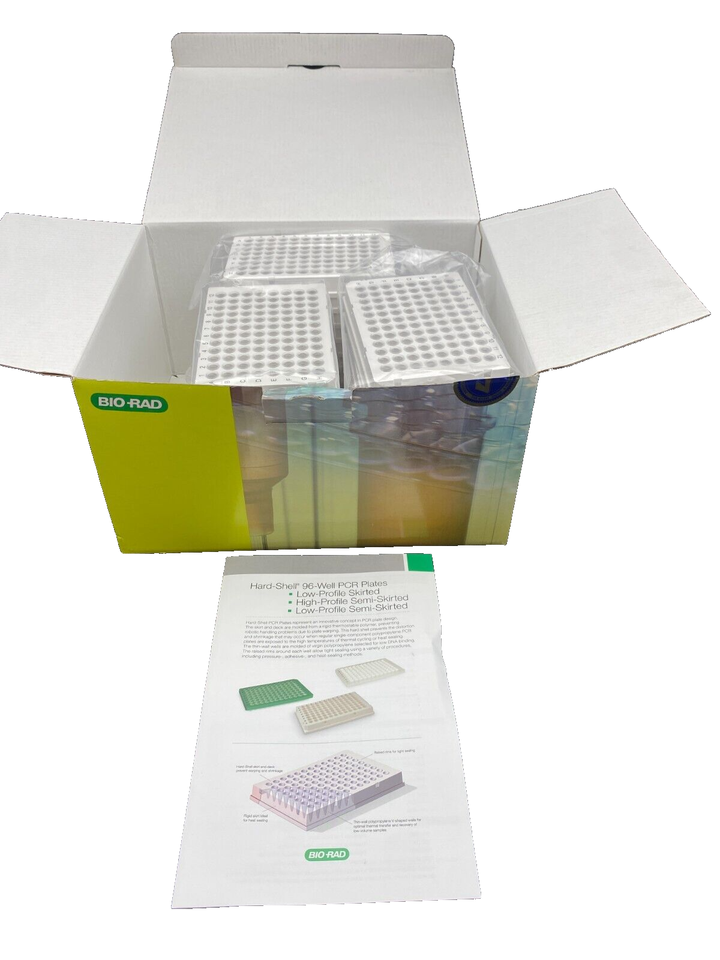 BIO RAD HSP9601 HARD-SHELL PCR PLATES 96-WELL THIN-WELL x30pcs | eBay