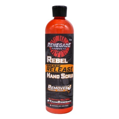 renegade rebel hand cleaner grease release scrub new fresh citrus scent ...
