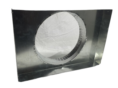 25.5 X 17.5 X 3 With 16” Collar HVAC RETURN AIR Box PLENUM GALVANIZED ...