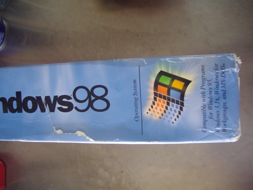 MICROSOFT WINDOWS 98 SECOND EDITION FULL OPERATING SYSTEM WIN 98 SE ...