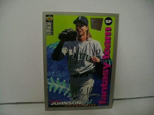 RANDY JOHNSON 1995 COLLECTOR'S CHOICE S/E SILVER SIGNATURE #250 | eBay