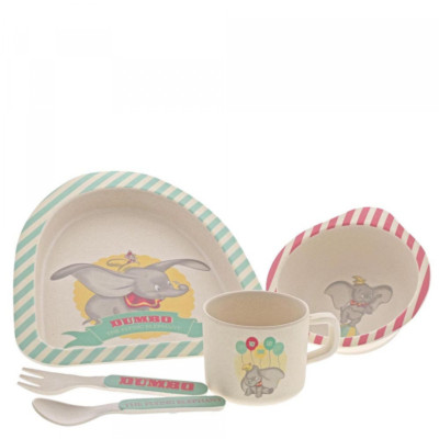 Disney Enchanting Collection Dumbo Elephant 5 Piece Dinner Set A29573 ...