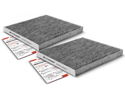 For 2014-2019 Nissan Versa Cabin Air Filter Kit Front APR 65637YMGQ ...