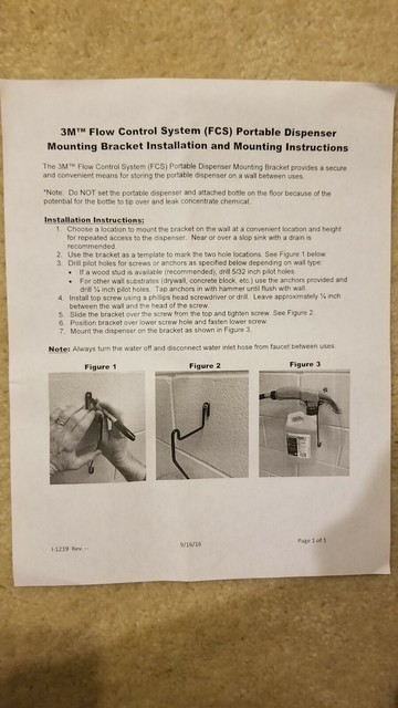 3M 85849 Flow Control Portable Chemical Mixing Dispenser for sale ...