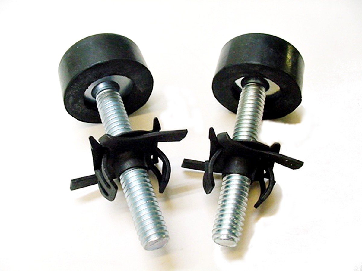 1967-1988 GM Buick Hood Adjustment Levelers Bolts Rubber Bumpers ...