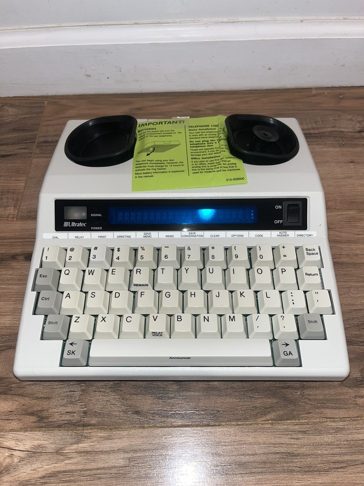 Ultratec Superprint 4425 TTY with ASCII Brand New Never Used Fast ...