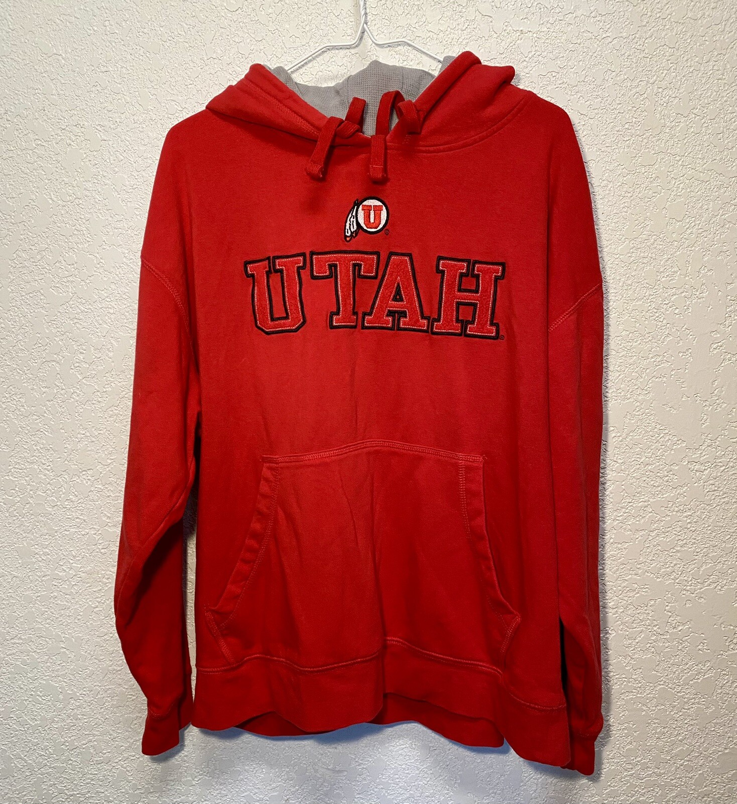 University Of Utah Utes Hoodie Men’s XL Champion Red Rocks Pullover ...
