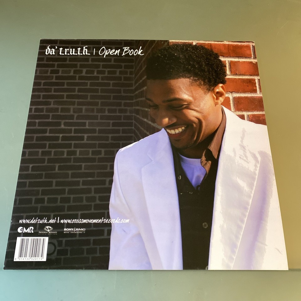 Da’ Truth, Open Book- 12x12, Album Flat Poster Christian | eBay
