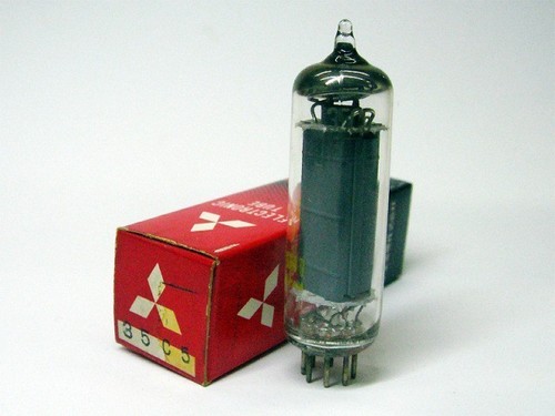 Mitsubishi Vacuum Tube 35C5 MT7P Beam Power Amplifier Audio Parts ...