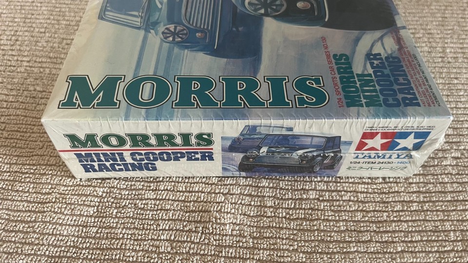 Tamiya Morris Mini Cooper Racing Car Model Kit 1 : 24 Scale 24130 ...