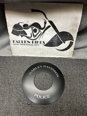 Genuine Harley Davidson Police Air Cleaner Insert Badge Emblem ...