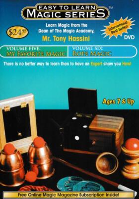 Easy To Learn Magic Series: My Favorite Magic / Rope Magic Volumes 5 ...