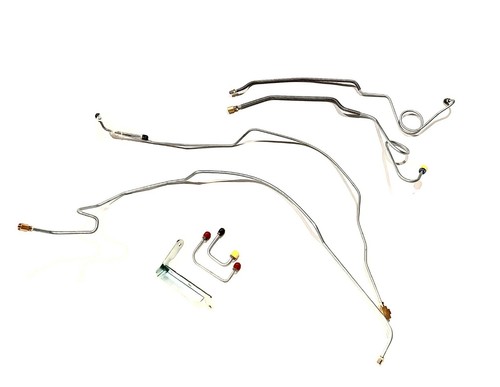 1967-70 Chevy C10 Truck Front Brake Line Kit for Disc Conversion Setup ...