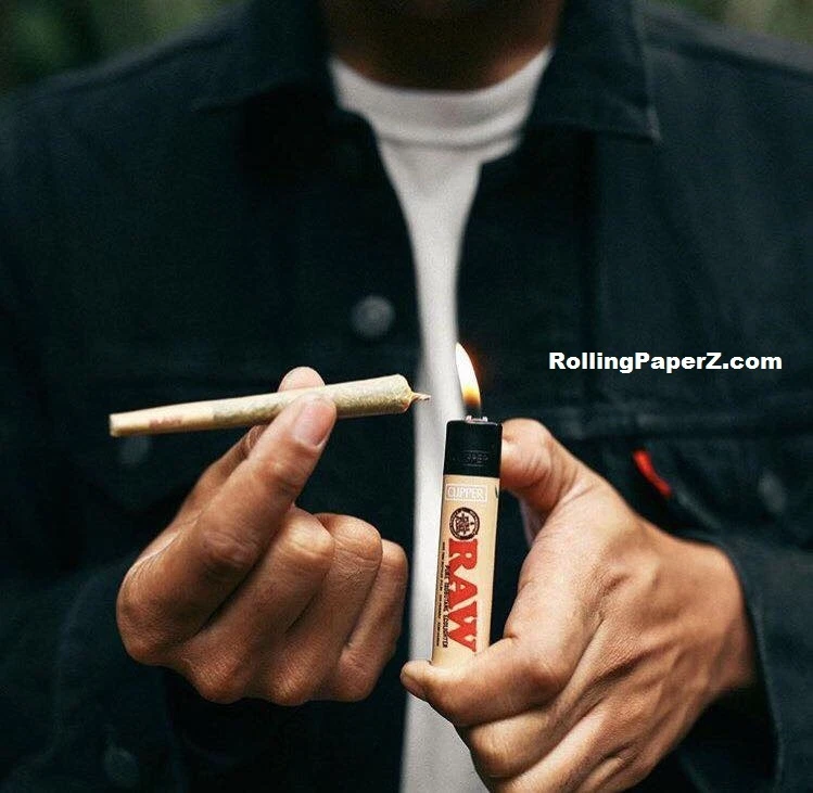 Rolling Paper And Lighter