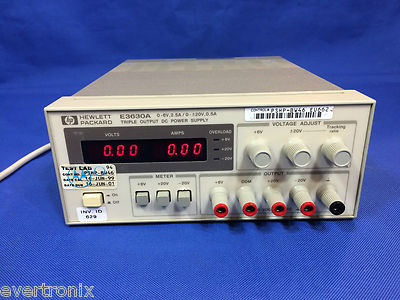 DC Power Supplies - E3630a Triple Output