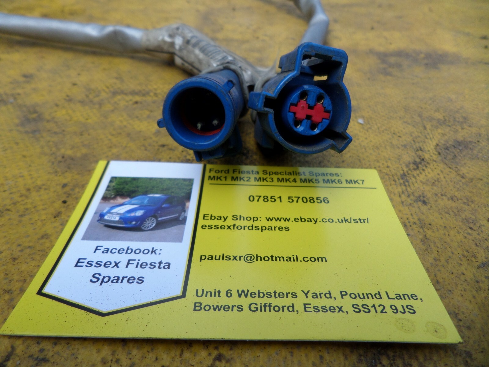 Ford Fiesta ST ST150 Lambda extension AFTER CAT POST CAT BANK 2 SENSOR ...