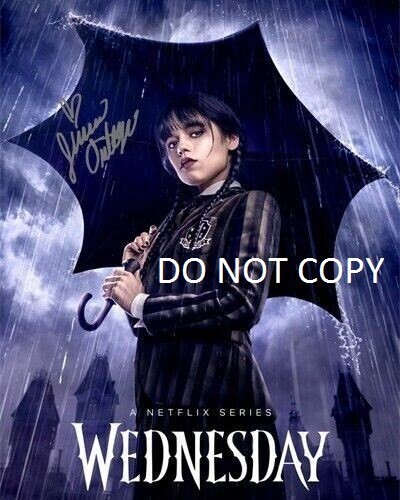 WEDNESDAY - JENNA ORTEGA Autographed Signed 8x10 Reprint Photo #2 !! | eBay
